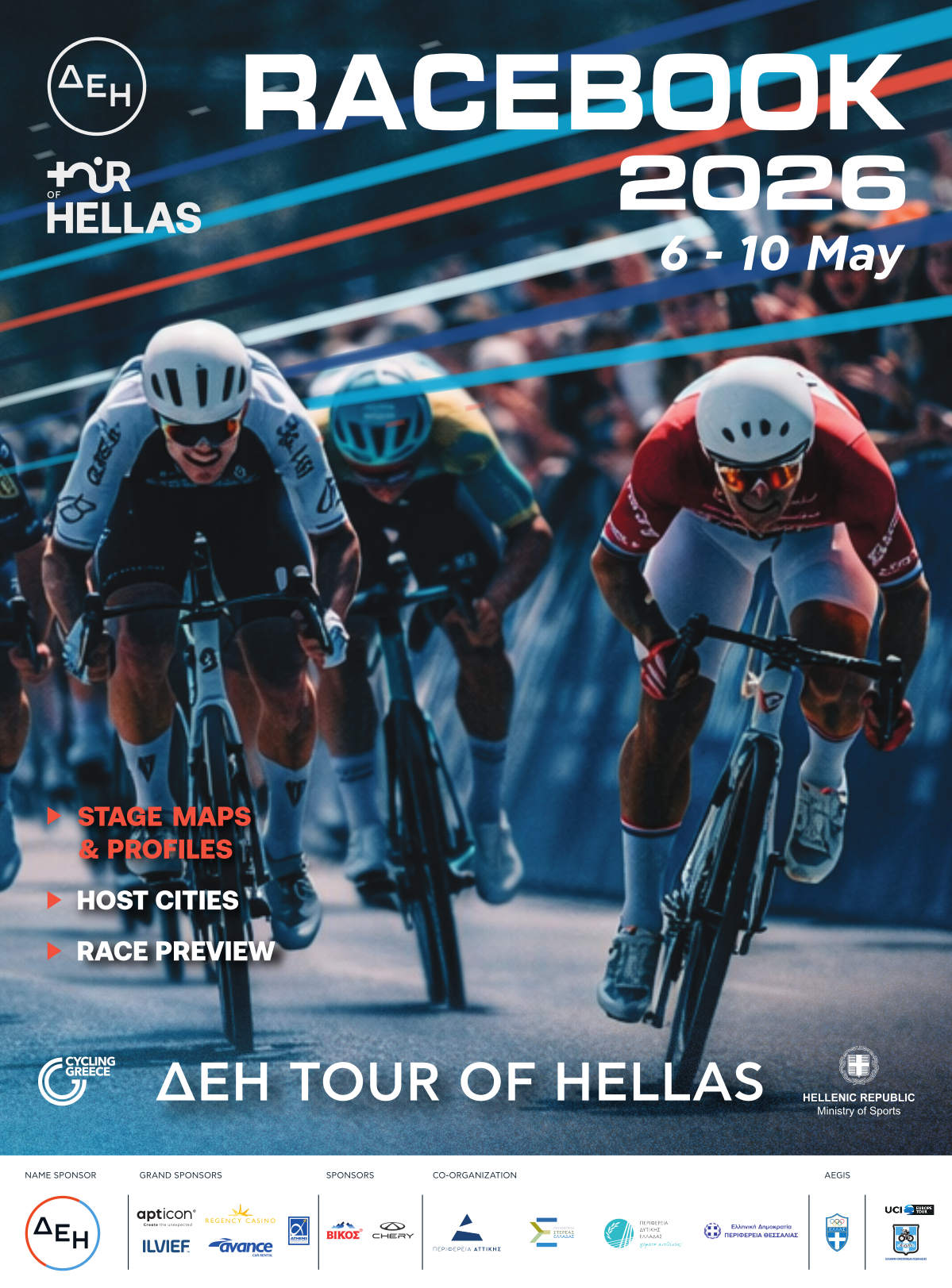 RACEBOOK - ΔΕΗ Tour of Hellas